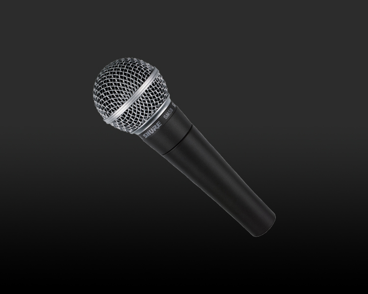 Location micro chez 2n8 : louez le plus célèbre des micros, le Shure SM58